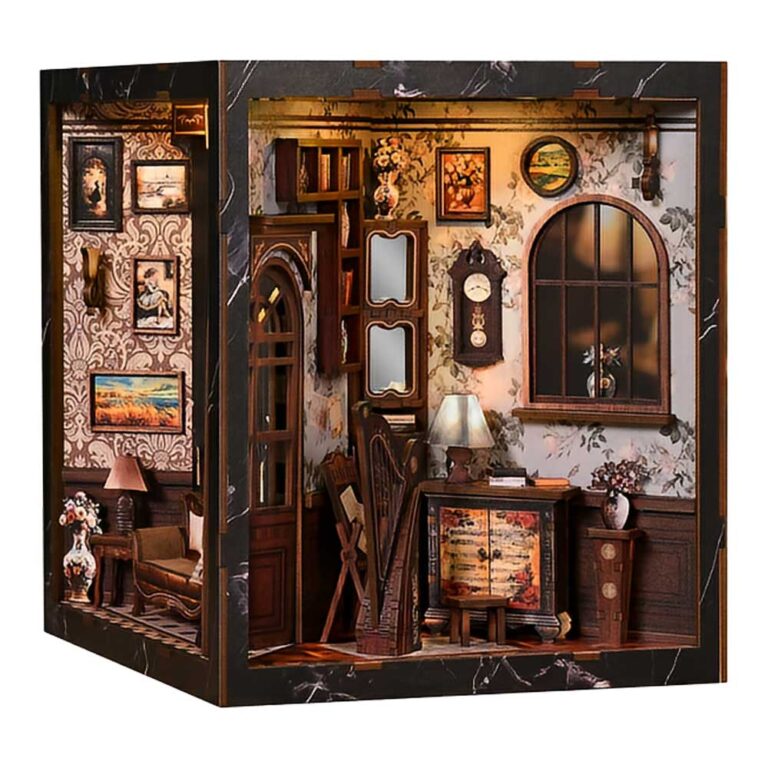 European Melody DIY Miniature Dollhouse - CraftDIYKit